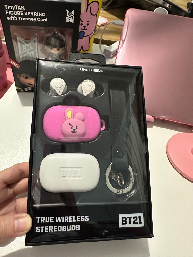 BT21 Cooky True Wireless Stereobuds, Hobbies & Toys, Memorabilia & Collectibles, K-Wave on Carousell