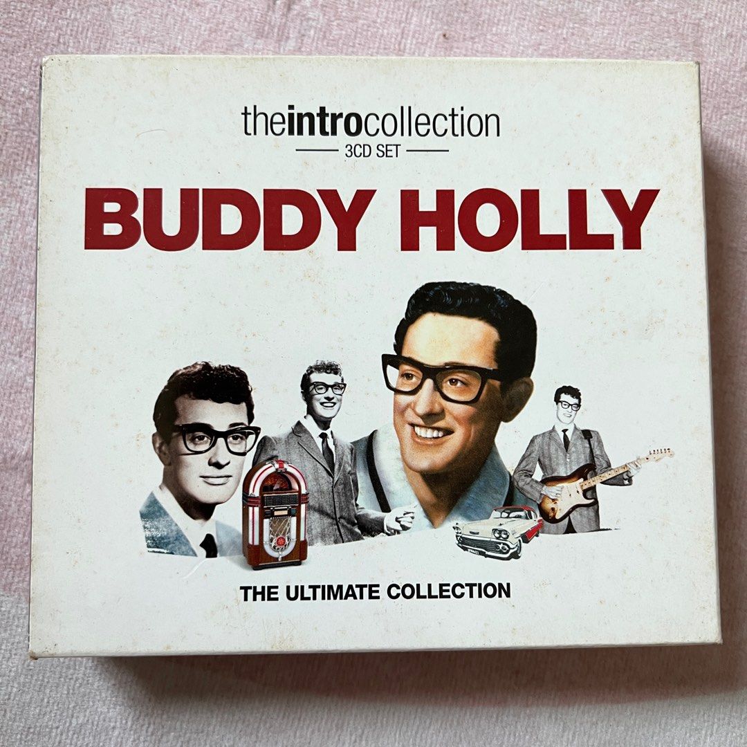 Buddy Holly 2 CD box set Oldies, Hobbies & Toys, Music & Media, CDs & DVDs on Carousell