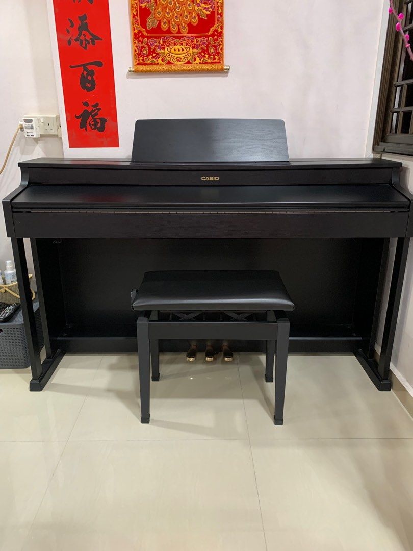 CASIO AP-470 Celviano Digital Piano (Colours: Black) ( AP470 ), Hobbies ...