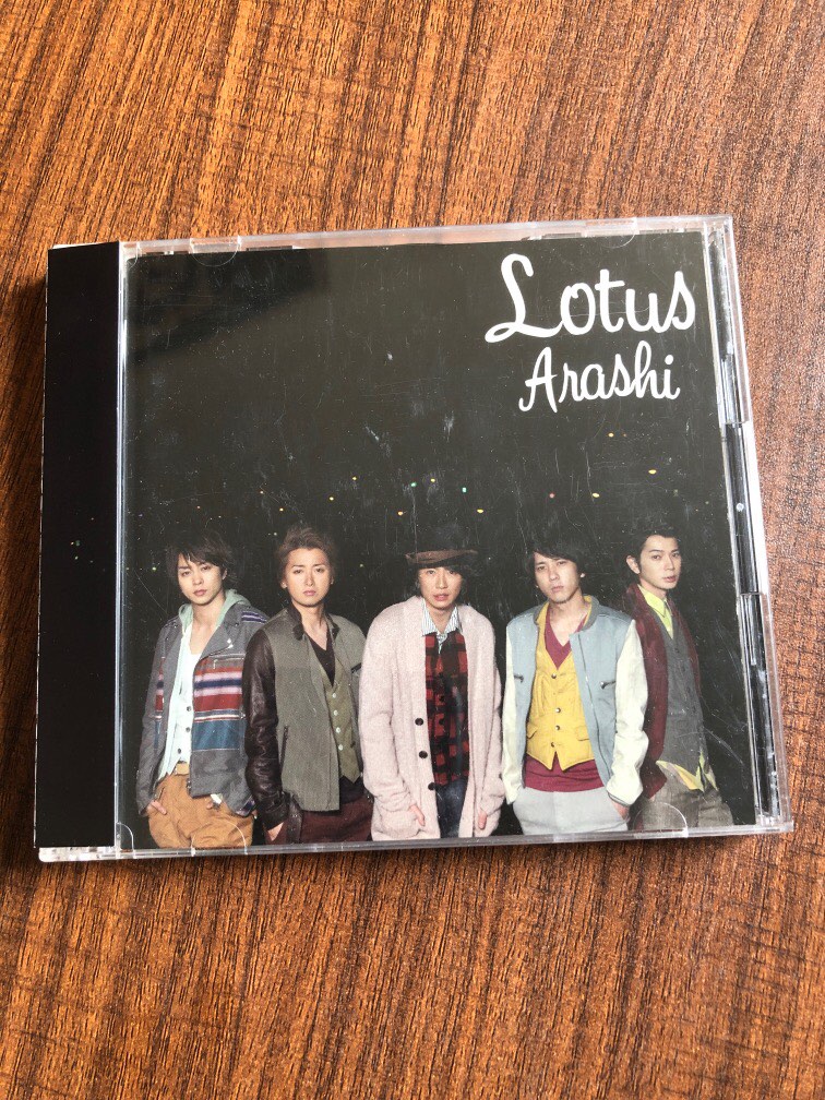 CD + DVD 嵐 Arashi CD Lotus 相葉雅紀 大野智 櫻井翔 二宮和也 松本潤 日版, 興趣及遊戲, 音樂樂器 & 配件, 音樂與媒體 - CD 及 DVD - Carousell