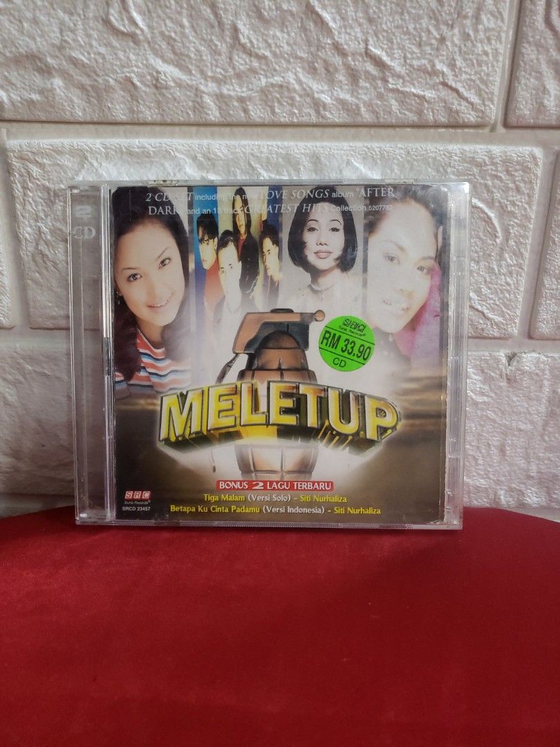 CD + VCD / FIRST OLD PRESSING 1998 SRC - MELETUP _ SITI NURHALIZA ...
