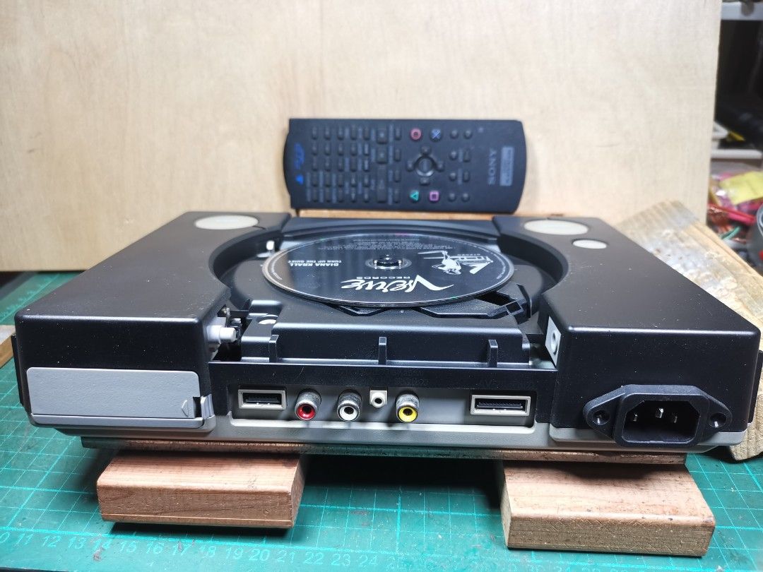 CD player from a modified PS1 with Remote Control, 音響器材, 其他音響配件及設備 ...