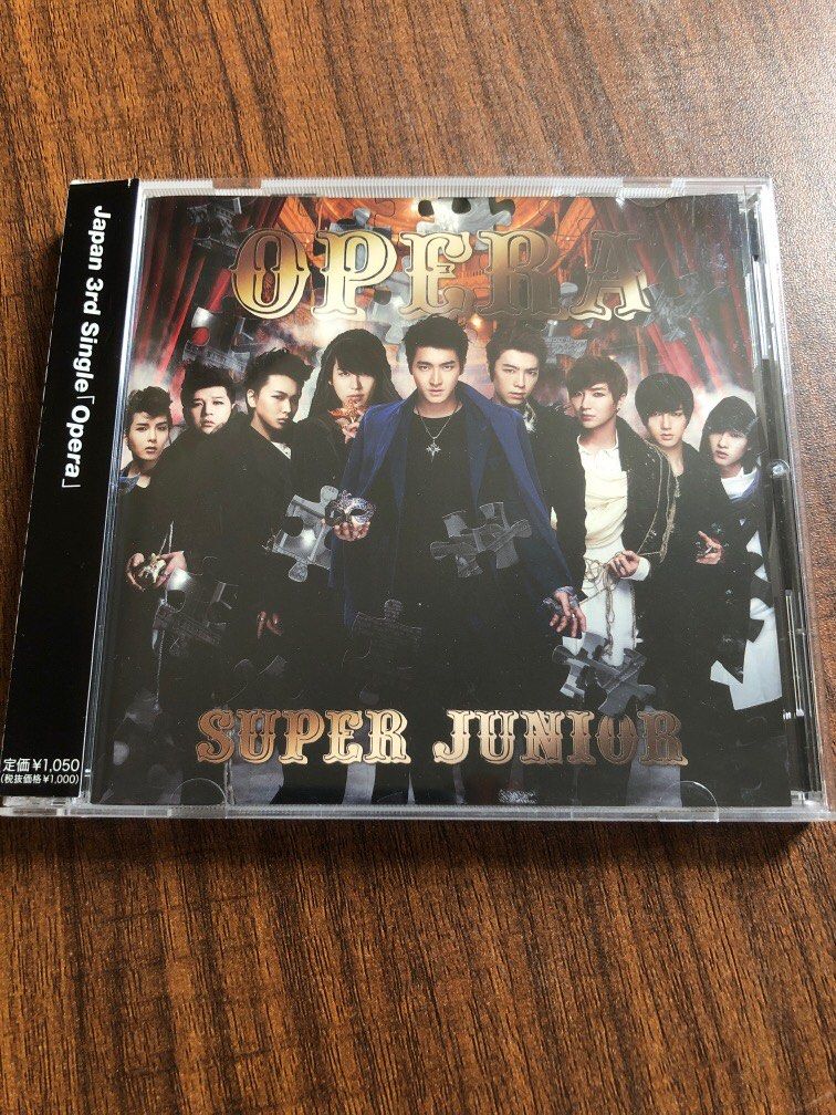 super junior opera cd