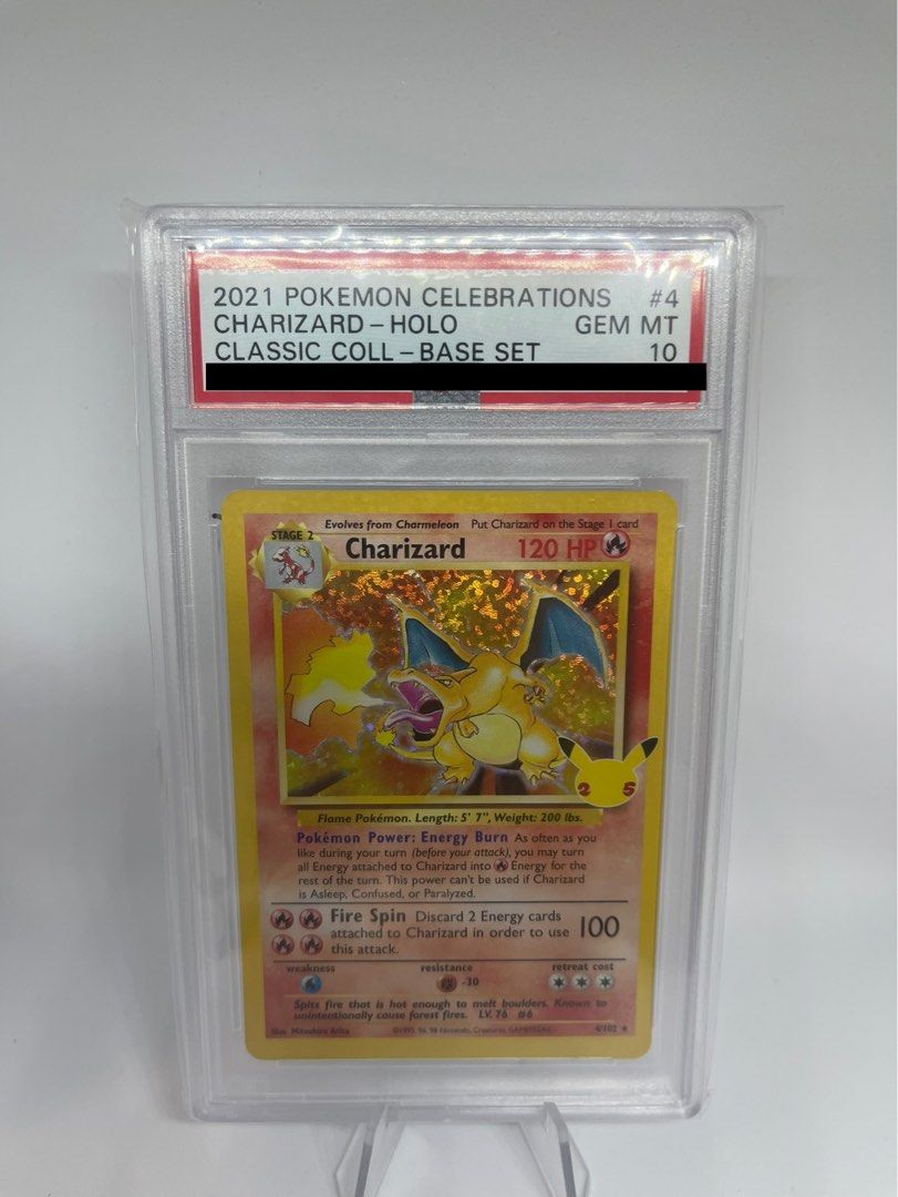 Celebration - Charizard #4 ( PSA 10 ), Hobbies & Toys, Toys & Games on ...