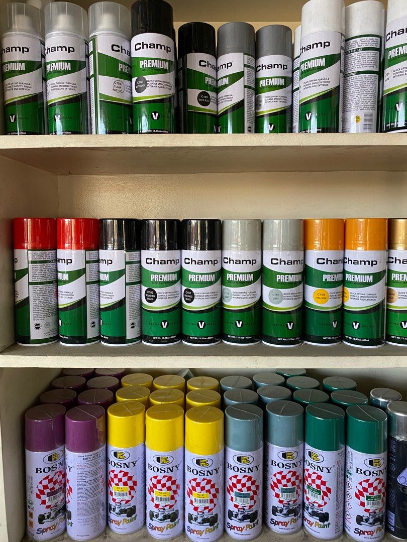 Champ Spray Paint, Hobbies & Toys, Stationary & Craft, Craft Supplies ...