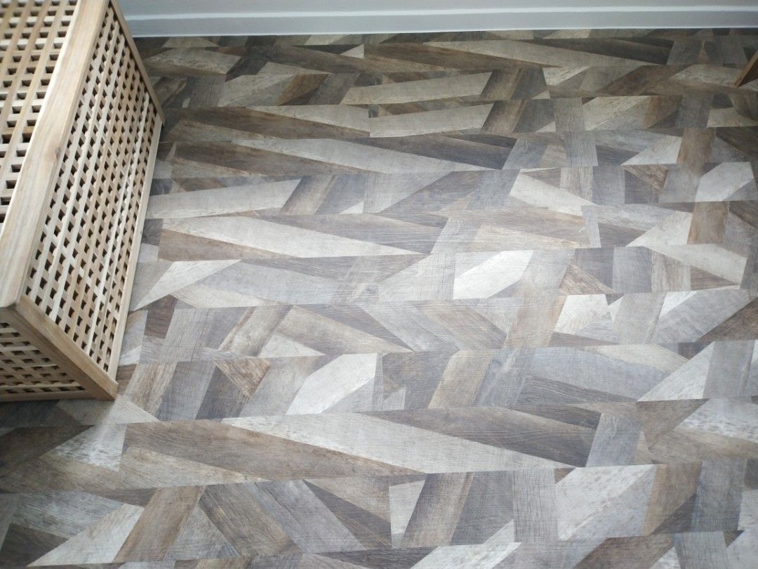 Click system vinyl flooring, Furniture & Home Living, Furniture, Other ...