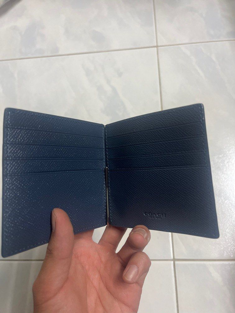 Coach money clipper, Men's Fashion, Watches & Accessories, Wallets ...