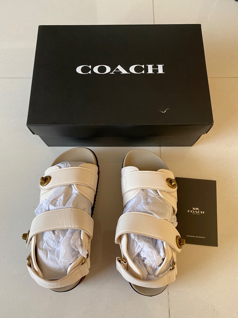 Coach Sandals, Luxury, Sneakers & Footwear on Carousell