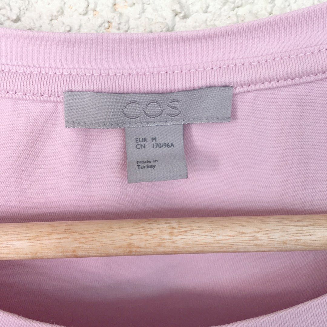 COS | Pink White Top, Women's Fashion, Tops, Blouses on Carousell