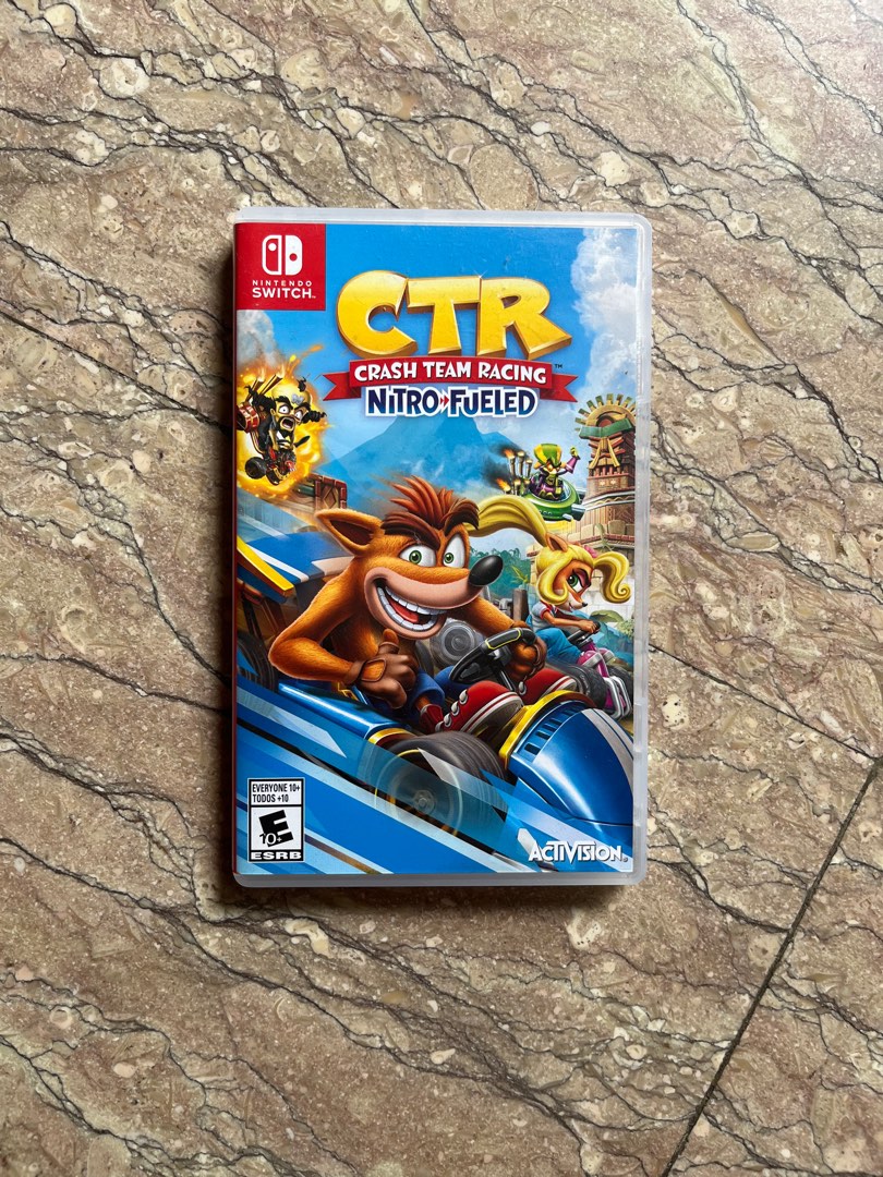 Crash Bandicoot CTR Nintendo Switch Game, Video Gaming, Video Games ...