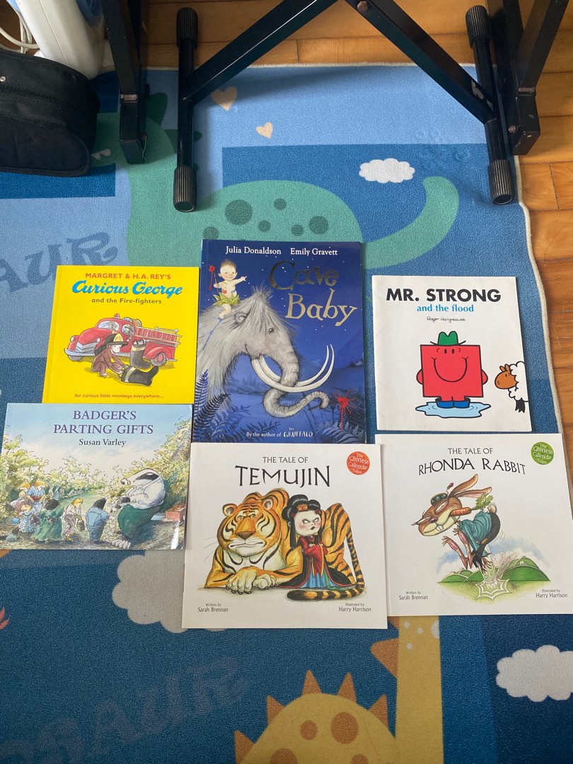 Curious George/Cave Baby/The tale of Temujin / the tale of Rhonda ...