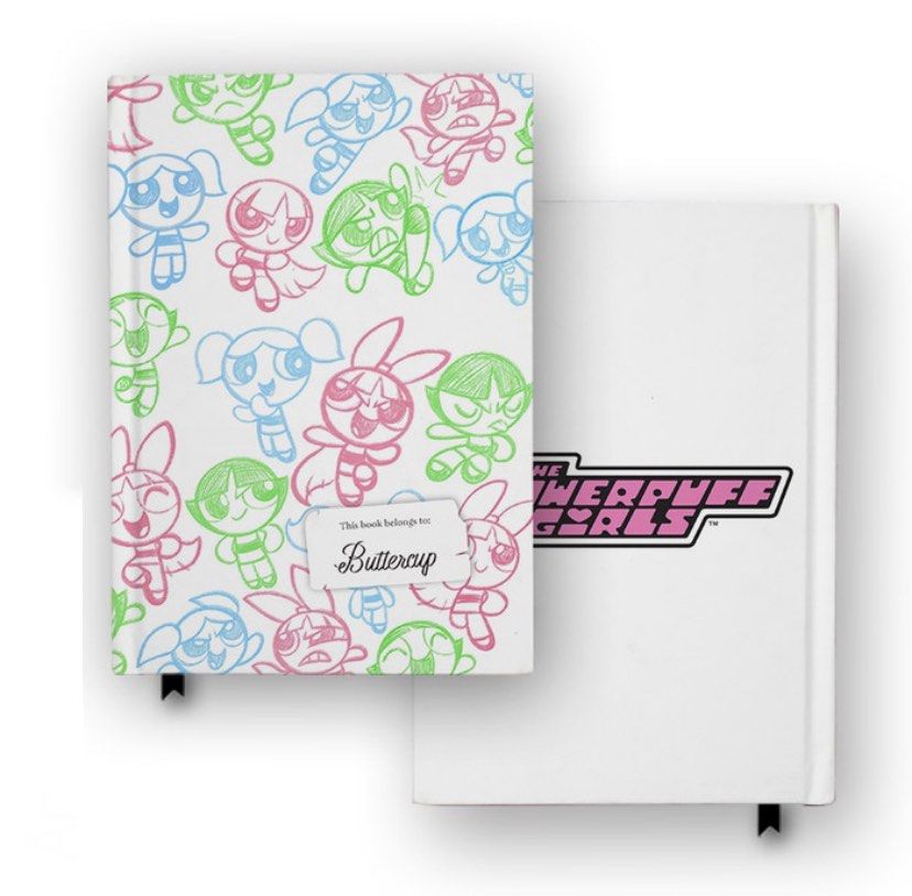 Custom Cover Notebook Planner Cute Free Add Name Logo Character All ...