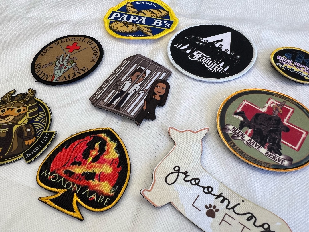Customised 2D embroidery Velcro patch, Hobbies & Toys, Memorabilia ...