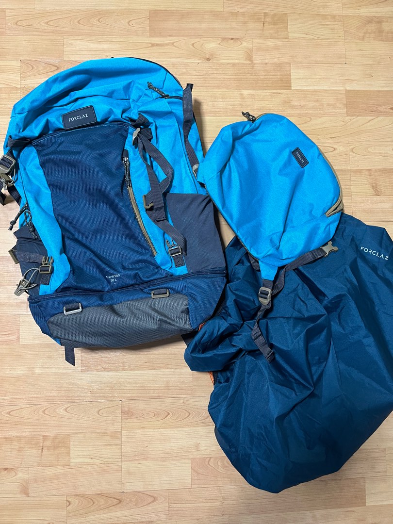 Decathlon Forclaz Trekking 50L Backpack, Sports Equipment, Hiking & Camping on Carousell