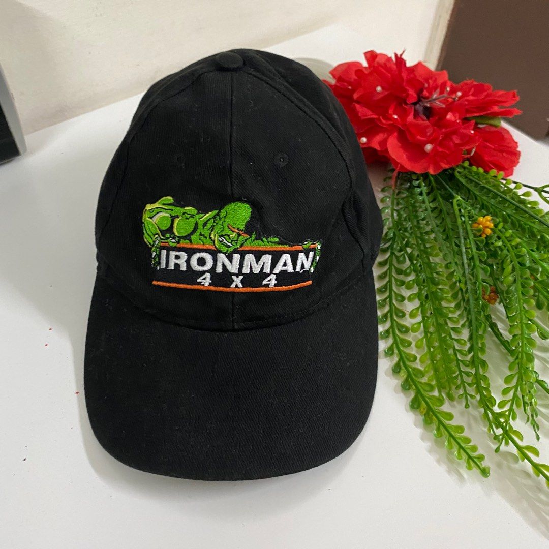 Defect IRONMAN 4X4 Malaysia Cap_ Black cap, Men's Fashion, Watches ...