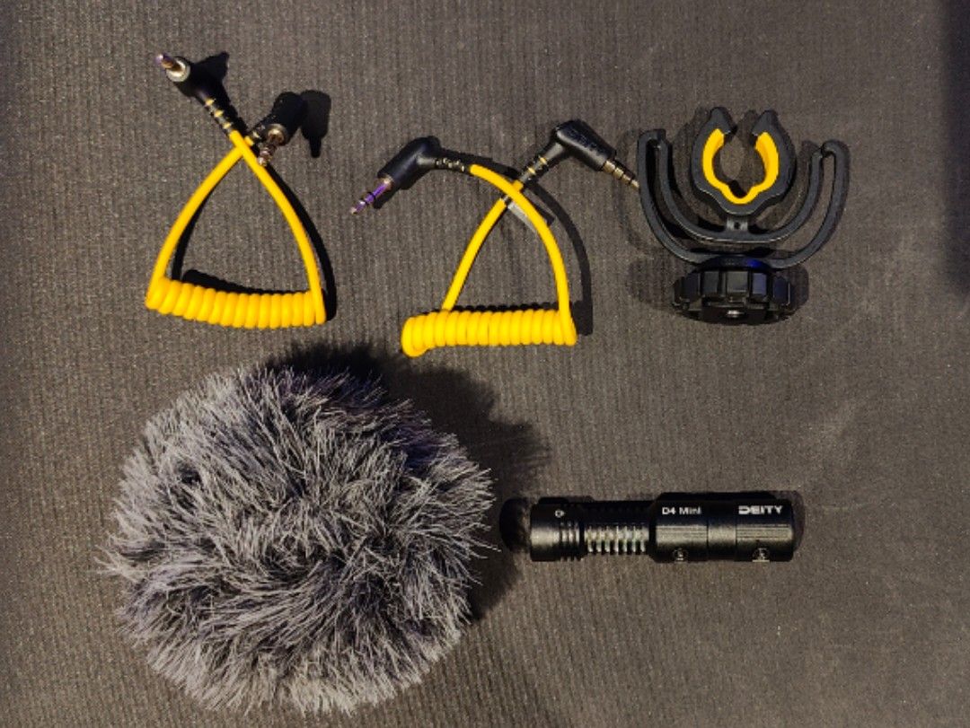 Deity V-Mic D4 Mini Mic / Microphone for Camera / DSLR, Audio ...