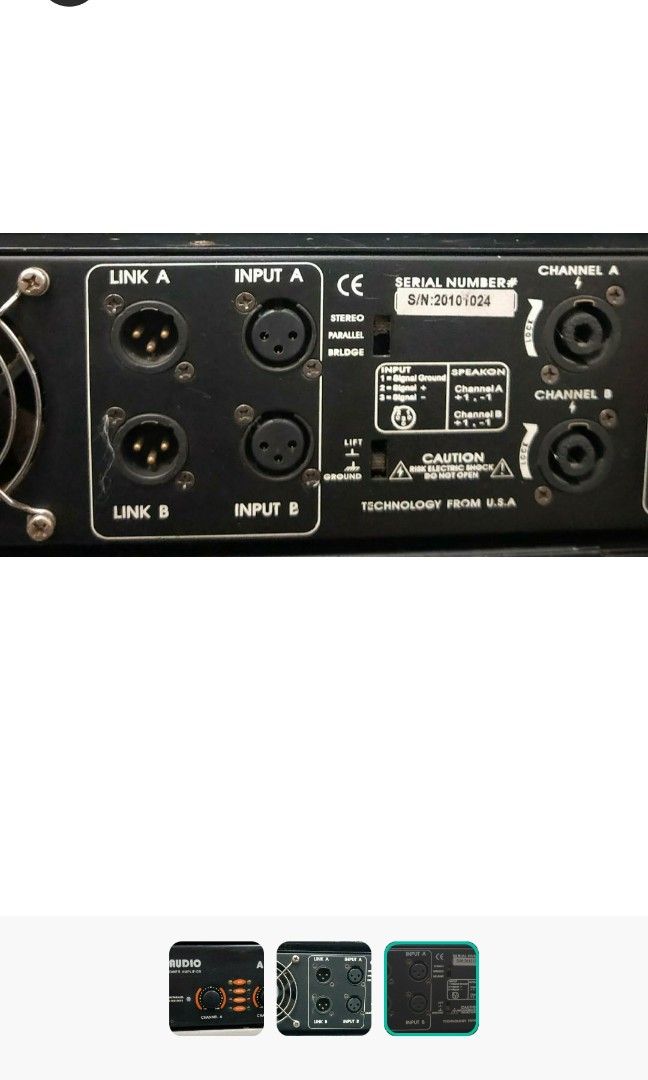 Delta Audio Power Amp System, Audio, Soundbars, Speakers & Amplifiers ...