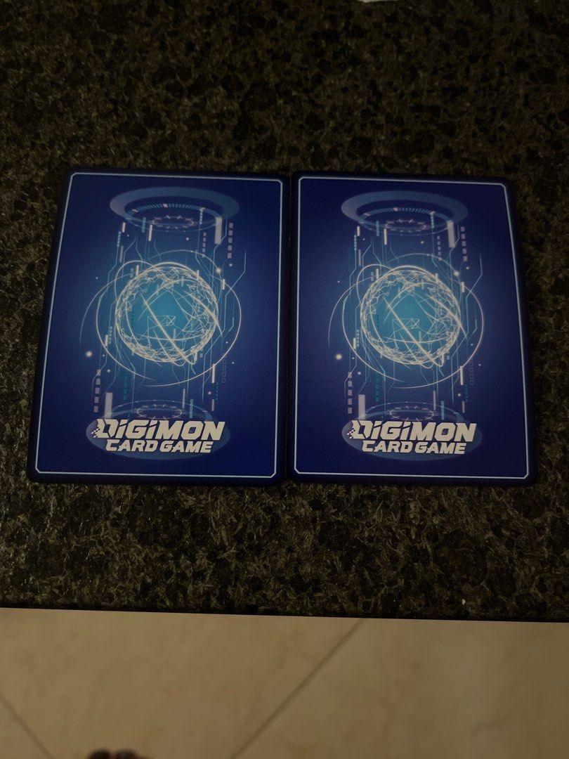 Digimon Card Game Izzy Izumi & Joe Kido BT6-090 RARE Double Diamond AND Menoa Bellucci Bt6-092 R ...
