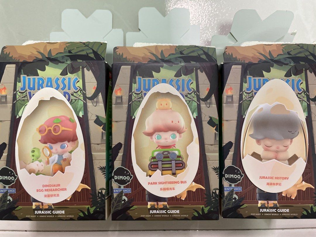 DIMOO Jurassic World, Hobbies & Toys, Toys & Games on Carousell