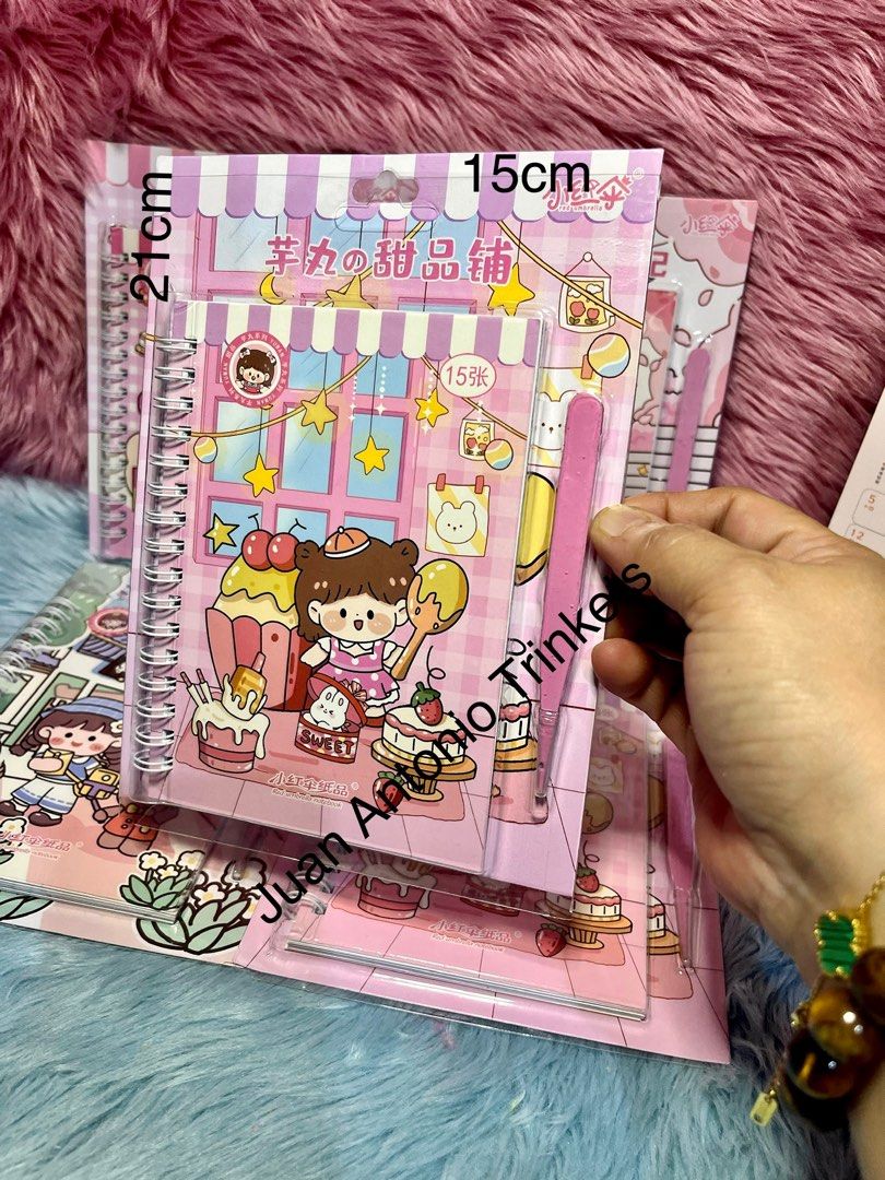 DIY Handbook Cartoon Sticker Book on Carousell