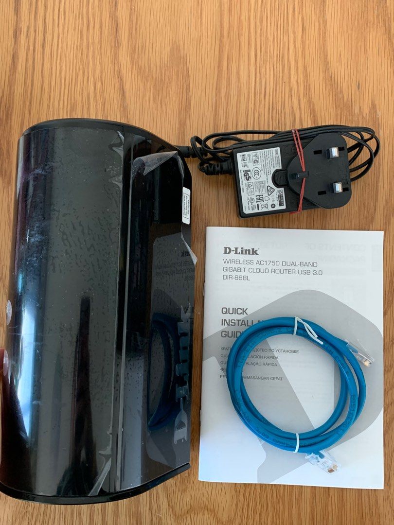 D-Link Router wireless AC 1750 Dual Band Gigabit Cloud Router, TV ...
