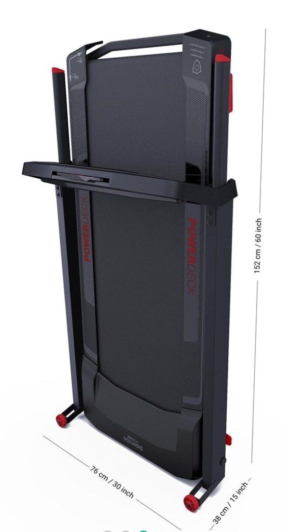 DOMYOS treadmill RUN 100, Sports Equipment, Exercise & Fitness, Cardio ...