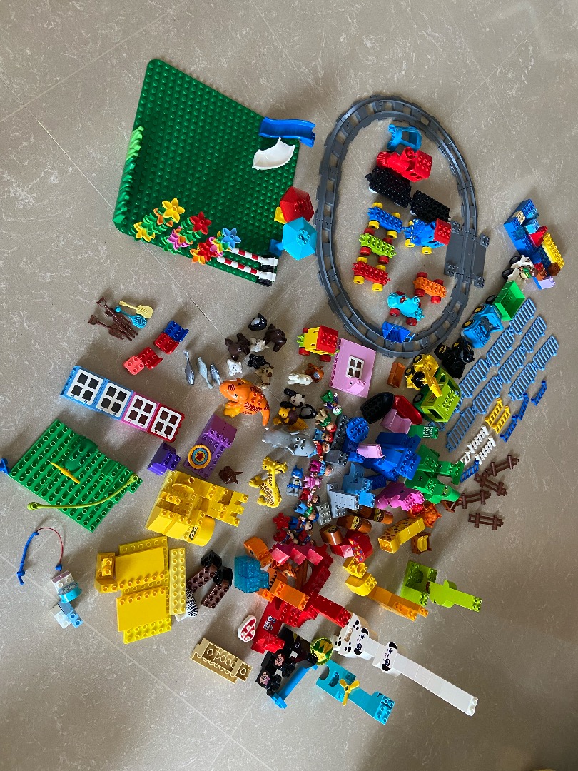 Duplo Blocks Mixed almost 500 Pieces, Hobbies & Toys, Toys & Games on ...