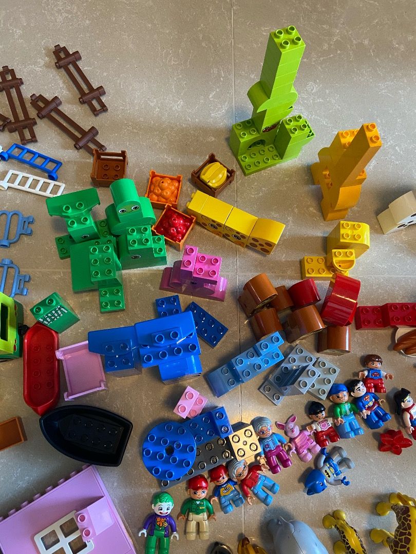 Duplo Blocks Mixed almost 500 Pieces, Hobbies & Toys, Toys & Games on ...