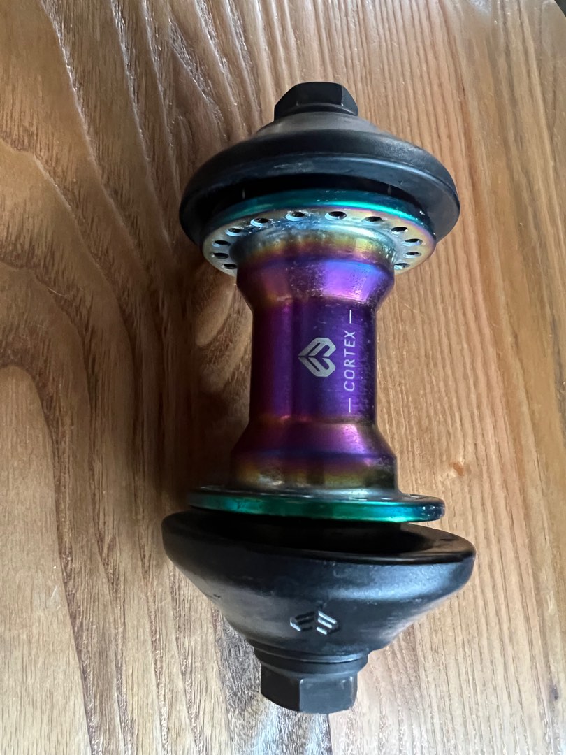 Eclat Cortex Oil Slick Front Hub BMX on Carousell