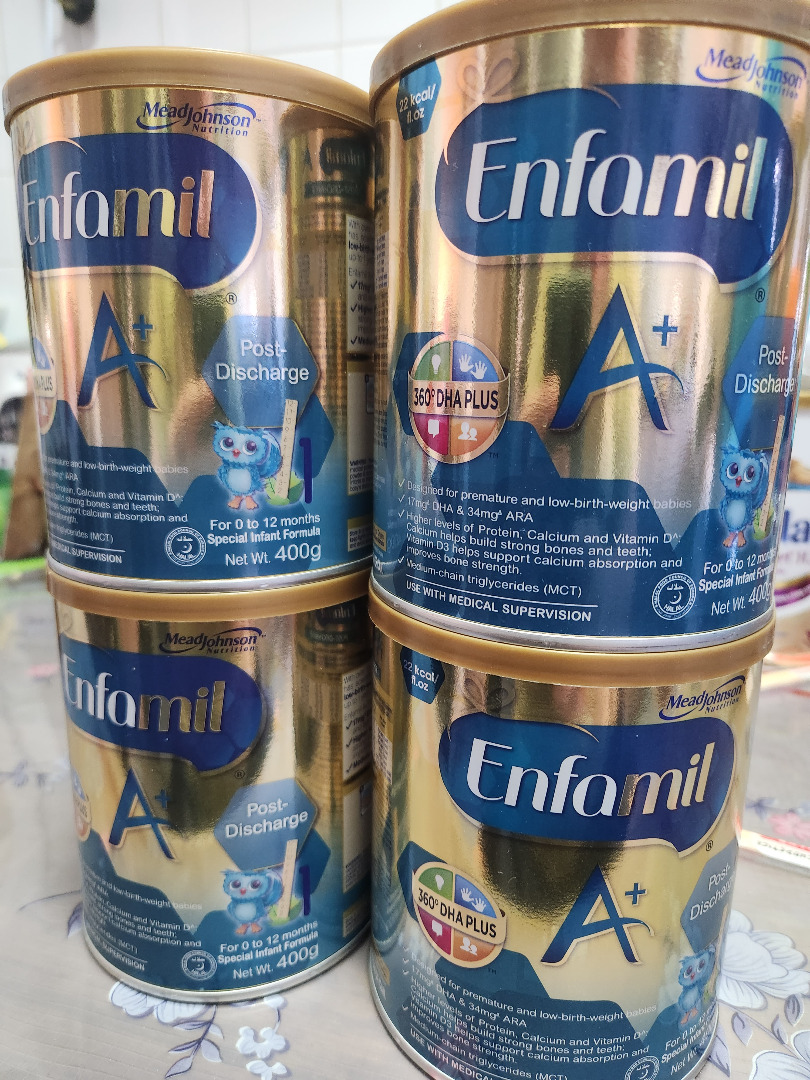 Enfamil A+ Post-Discharge 400g, Babies & Kids, Nursing & Feeding ...