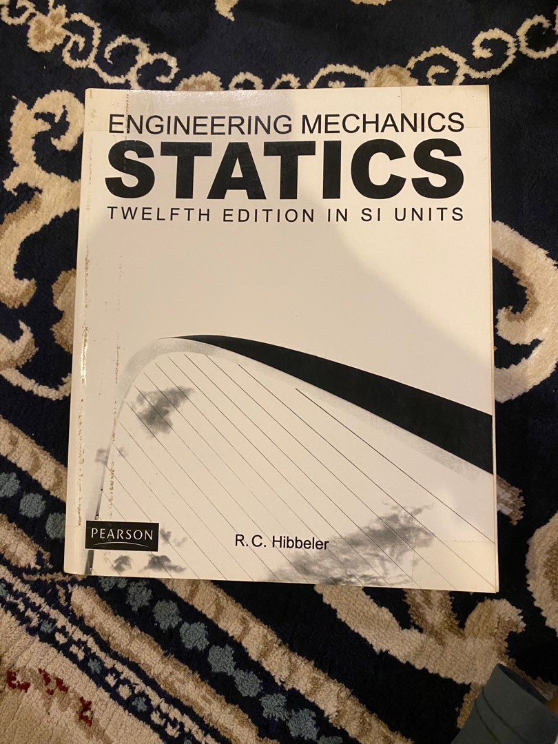 ENGINEERING MECHANICS STATICS 12th EDITION, Hobbies & Toys, Books ...