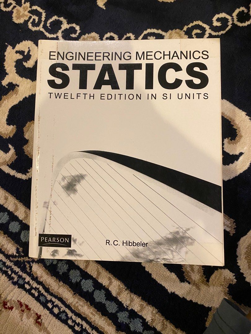 ENGINEERING MECHANICS STATICS 12th EDITION, Hobbies & Toys, Books ...