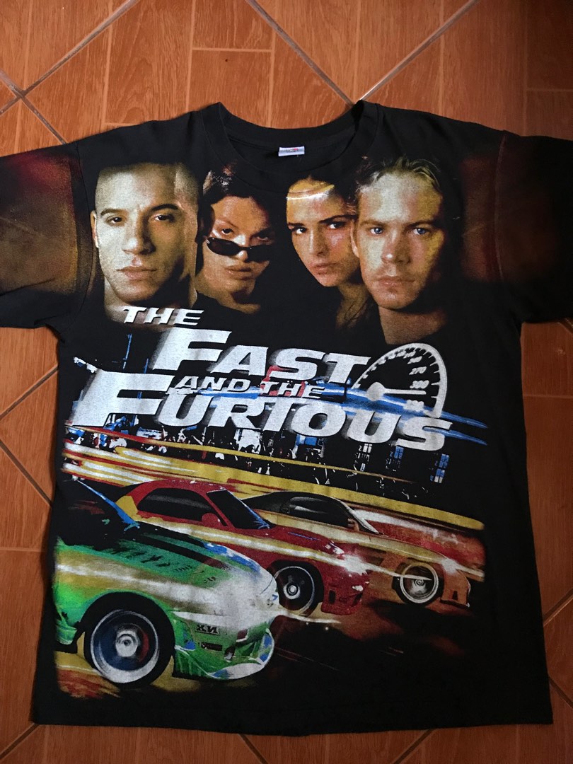 FAST & THE FURIOUS SHIRT AOP, Men's Fashion, Tops & Sets, Tshirts ...