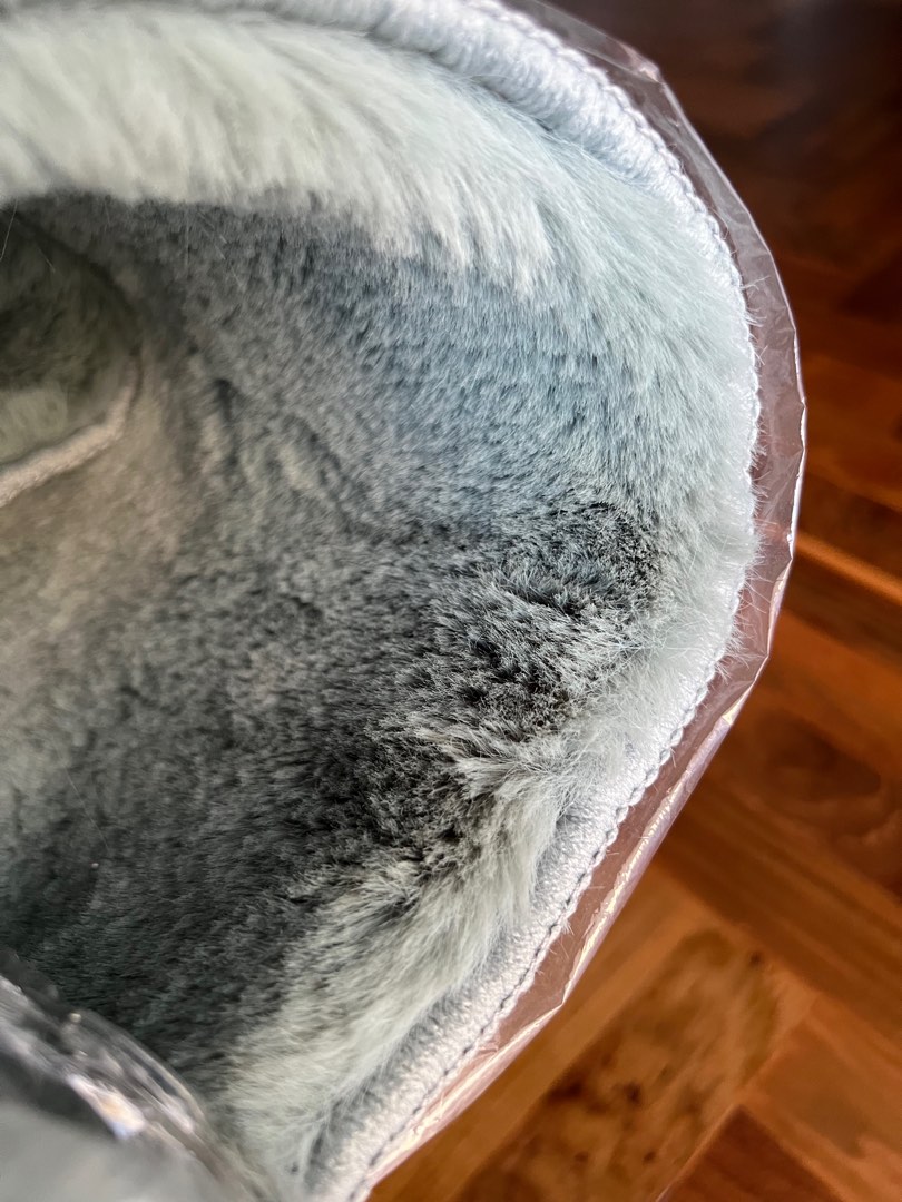 Faux fur mint green as good as new rug, Furniture & Home Living, Home ...