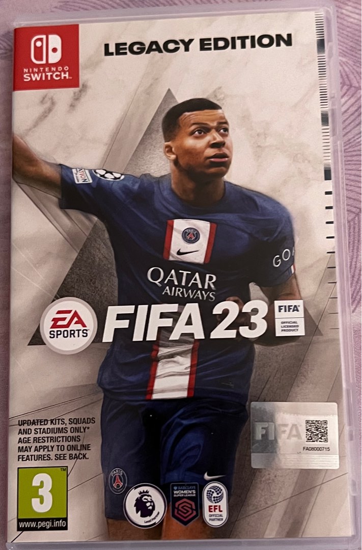 FIFA 23 Legacy Edition Nintendo Switch, Video Gaming, Video Games ...