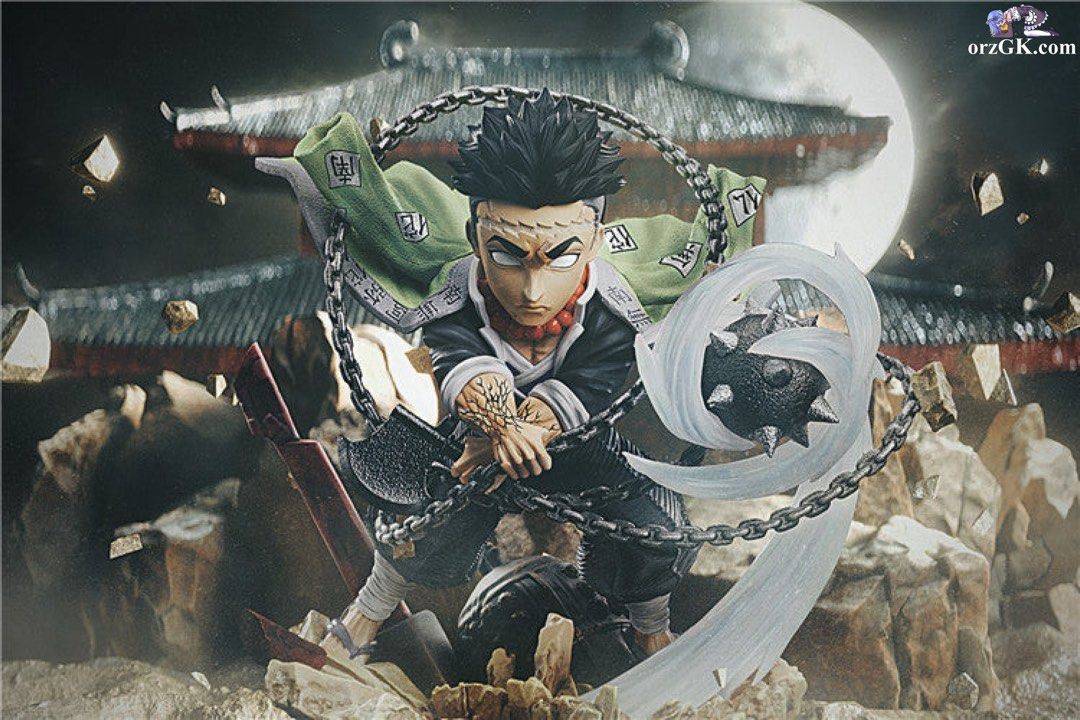G5 studio Rengoku vs akaza,gyomei, uzui, giyu, law, Yamato, Marco ...