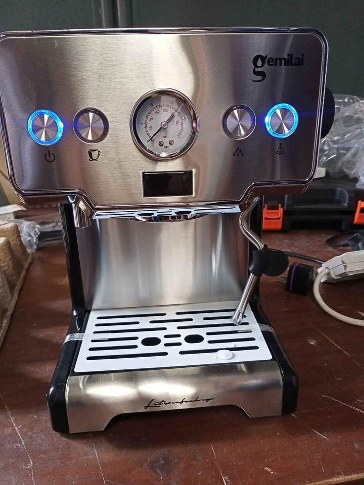 GEMILAI COFFEE MACHINE CRM3605, TV & Home Appliances, Kitchen ...