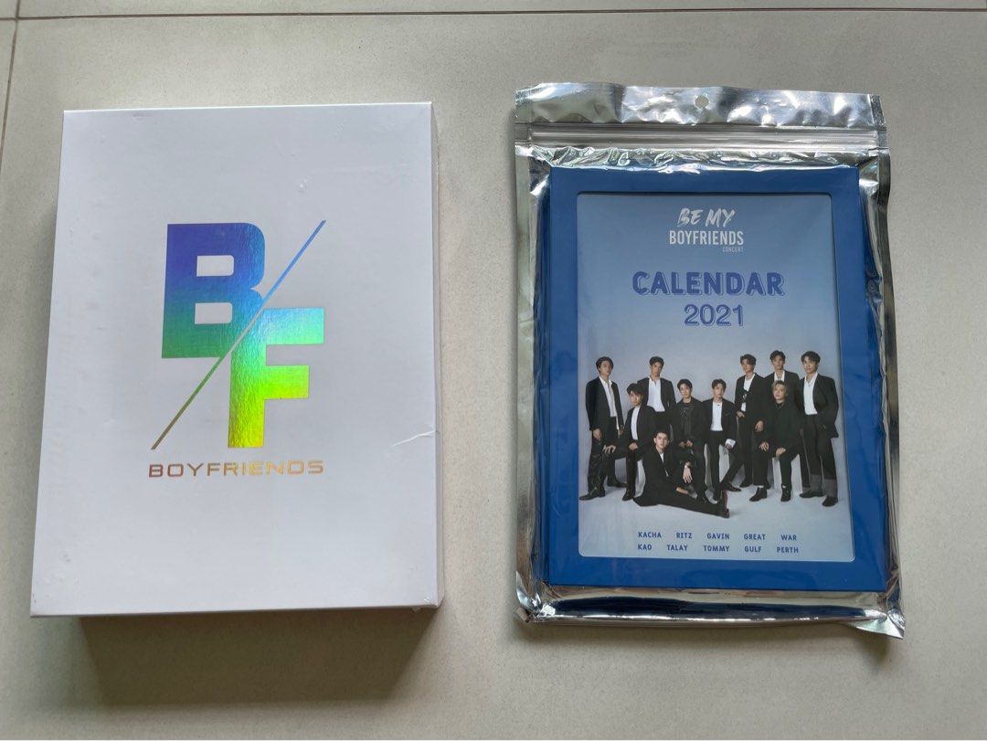 GMM Boyfriends album/calendar, Hobbies & Toys, Memorabilia ...