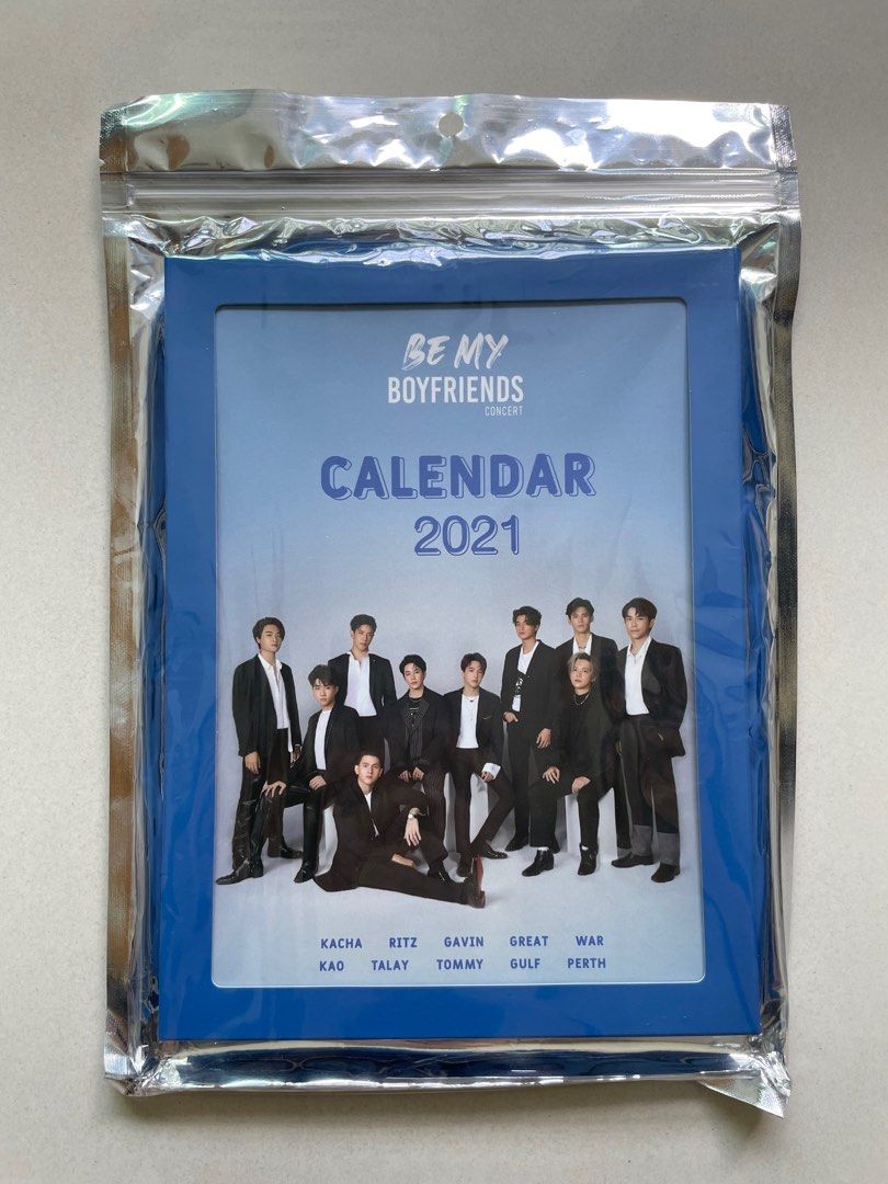 GMM Boyfriends album/calendar, Hobbies & Toys, Memorabilia ...