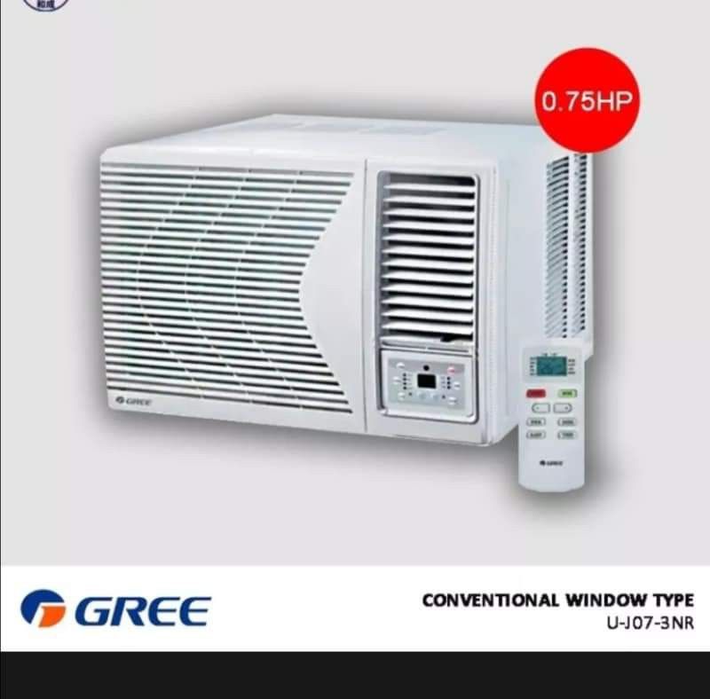 Gree Window-type Aircon, TV & Home Appliances, Air Conditioning and ...