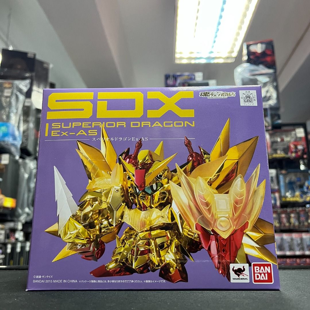 GUNDAM-SDX SUPERIOR DRAGON EX-AS 20230318008, 興趣及遊戲, 玩具 & 遊戲類 - Carousell