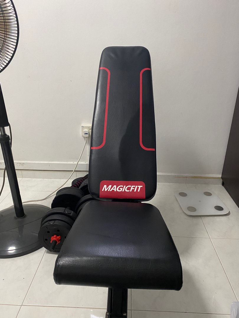 gym chair, Sports Equipment, Exercise & Fitness, Toning & Stretching ...