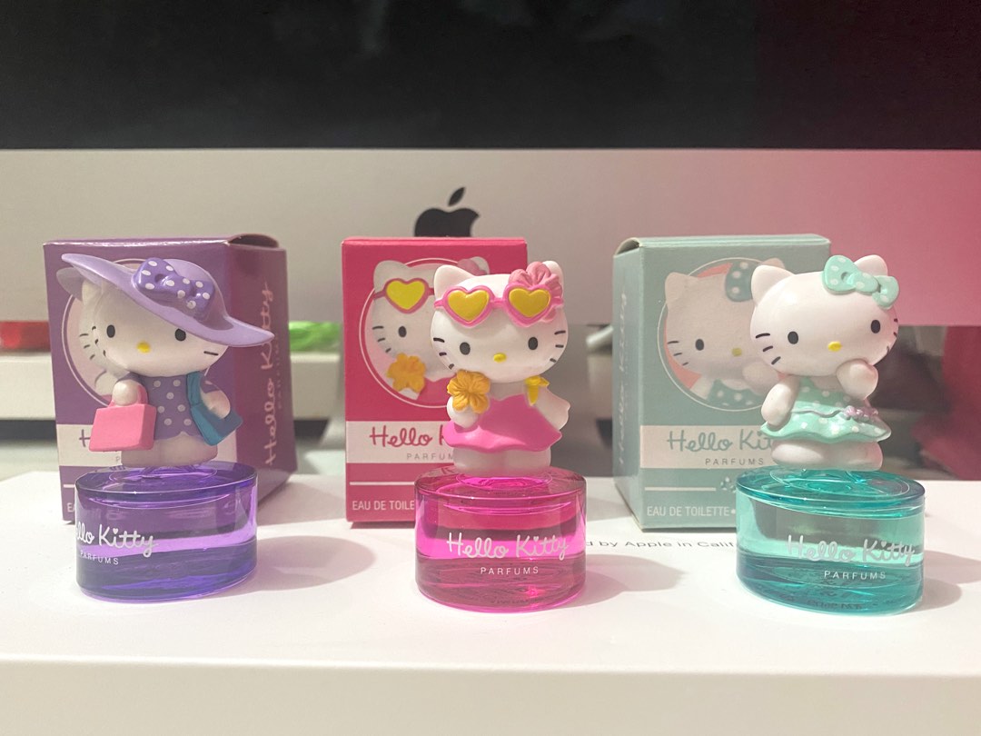 Hello kitty perfume set., 美容＆化妝品, 健康及美容 - 香水＆香體噴霧 - Carousell