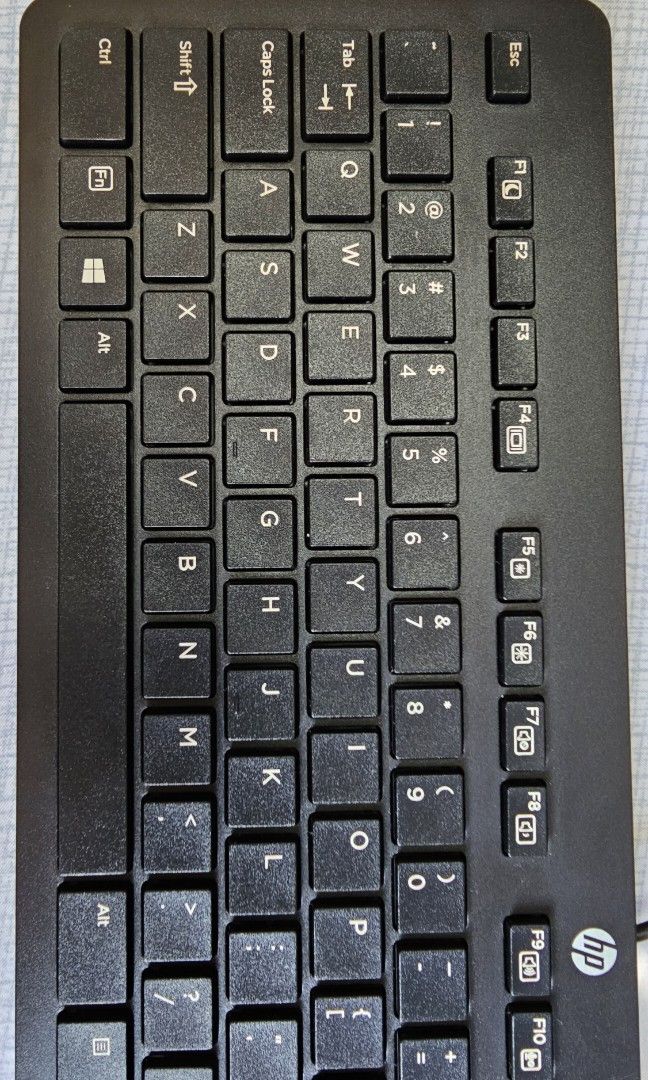 HP USB slim Keyboard, Computers & Tech, Parts & Accessories, Computer ...