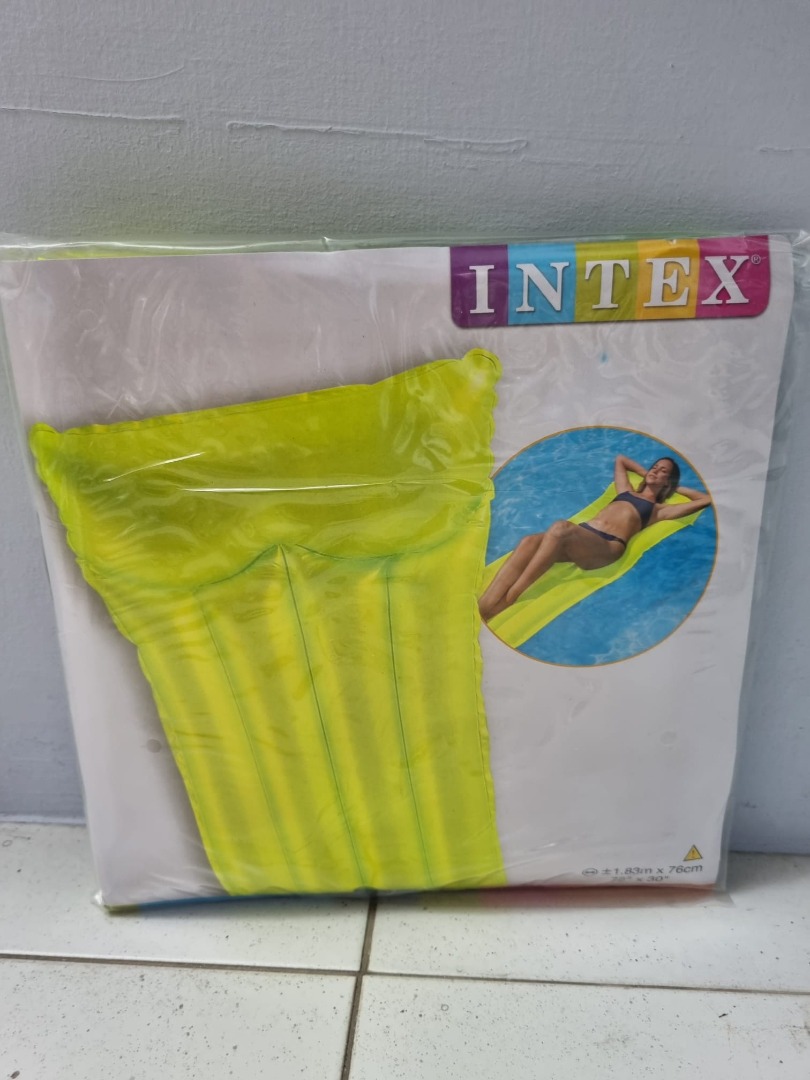 Inflatable Floating Air Mat, Sports Equipment, Sports & Games, Water ...