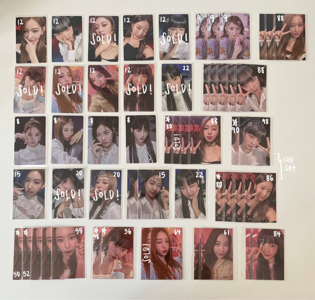 [instock] le sserafim fearless japan assorted solo jacket, weverse shop ...