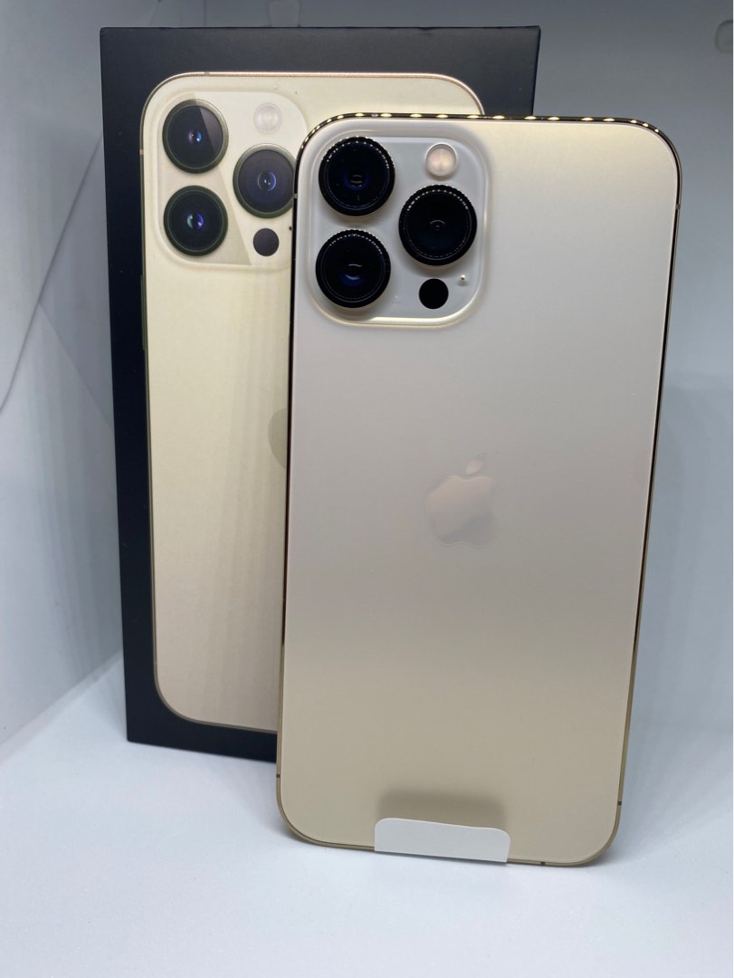 iPhone 13 Pro Max 256GB GOLD (LIKE NEW), Mobile Phones & Gadgets ...