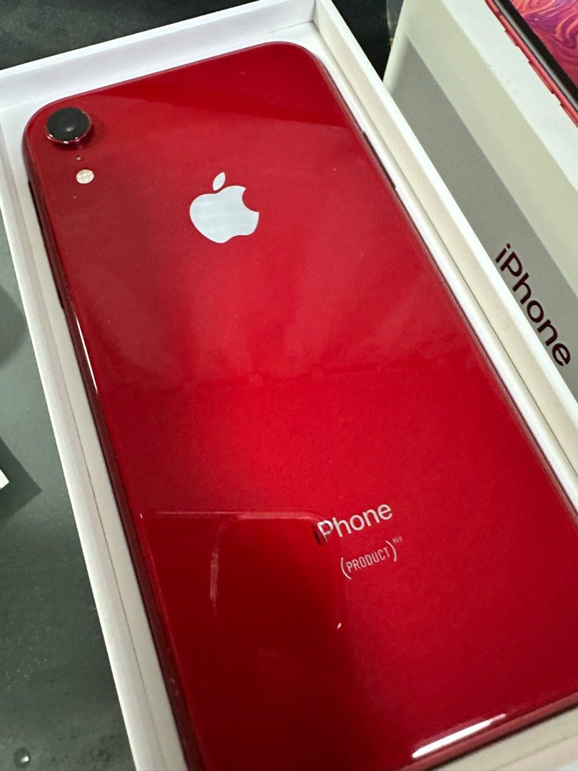 iPhone XR Red 128 GB (Spigen casing included), Mobile Phones & Gadgets ...