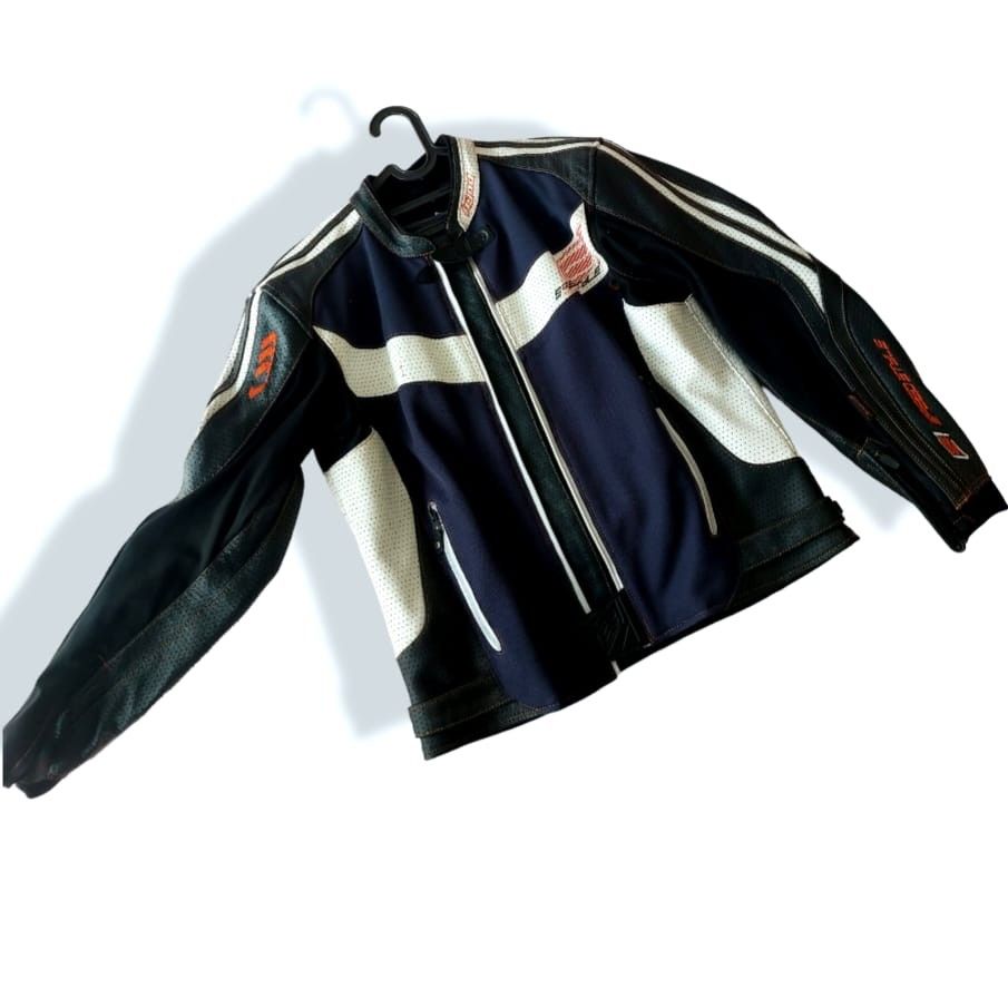 Jacket motor HYOD, Fesyen Pria, Pakaian , Baju Luaran di Carousell