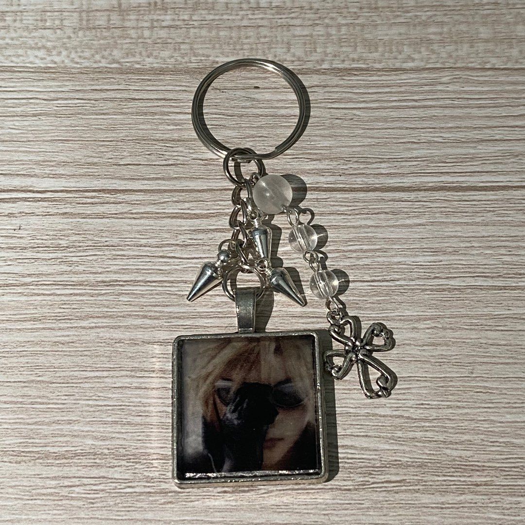 japanese keychains nekojiru cloud strife handmade, Women's Fashion ...